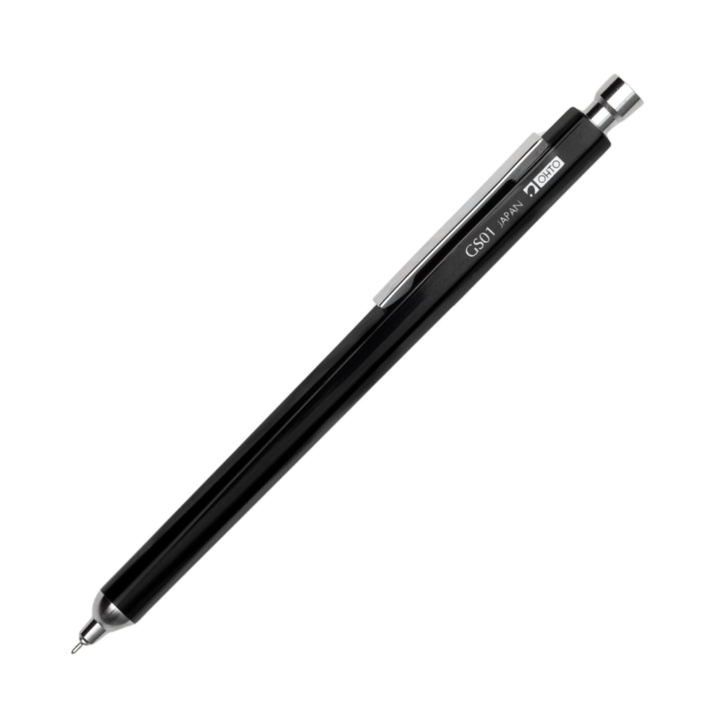 OHTO GS01 Needle Ballpoint Pen - Black | Shibuya Stationery Store