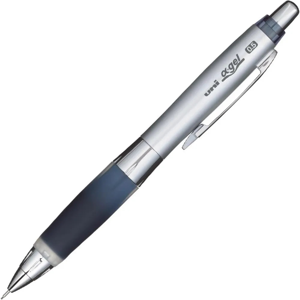 Uni alpha-gel Shaker Mechanical Pencil - Black - 0.5mm - Soft Grip ...